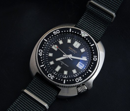 Reluming a Seiko 6105 dial and hands | Adventures in Amateur Watch Fettling