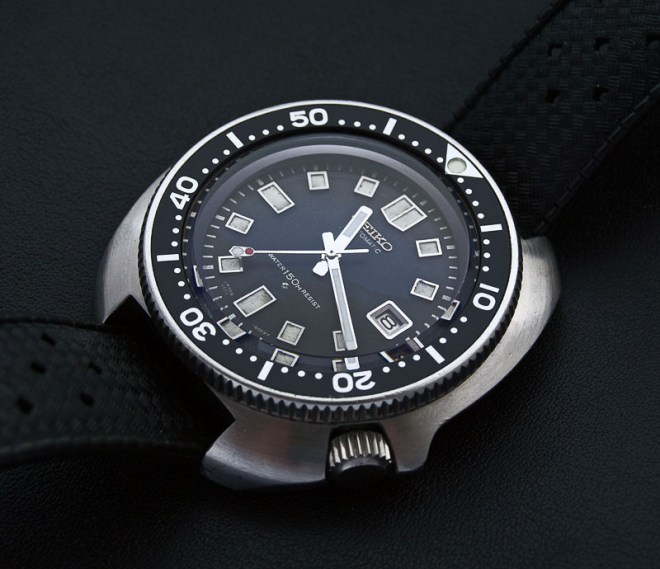 Reluming a Seiko 6105 dial and hands | Adventures in Amateur Watch Fettling