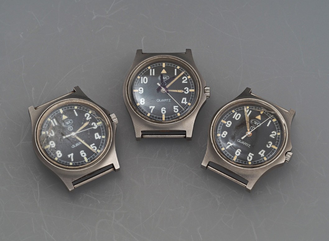 Three fat boys: A triptych of British Army-issued CWC G10 military ...