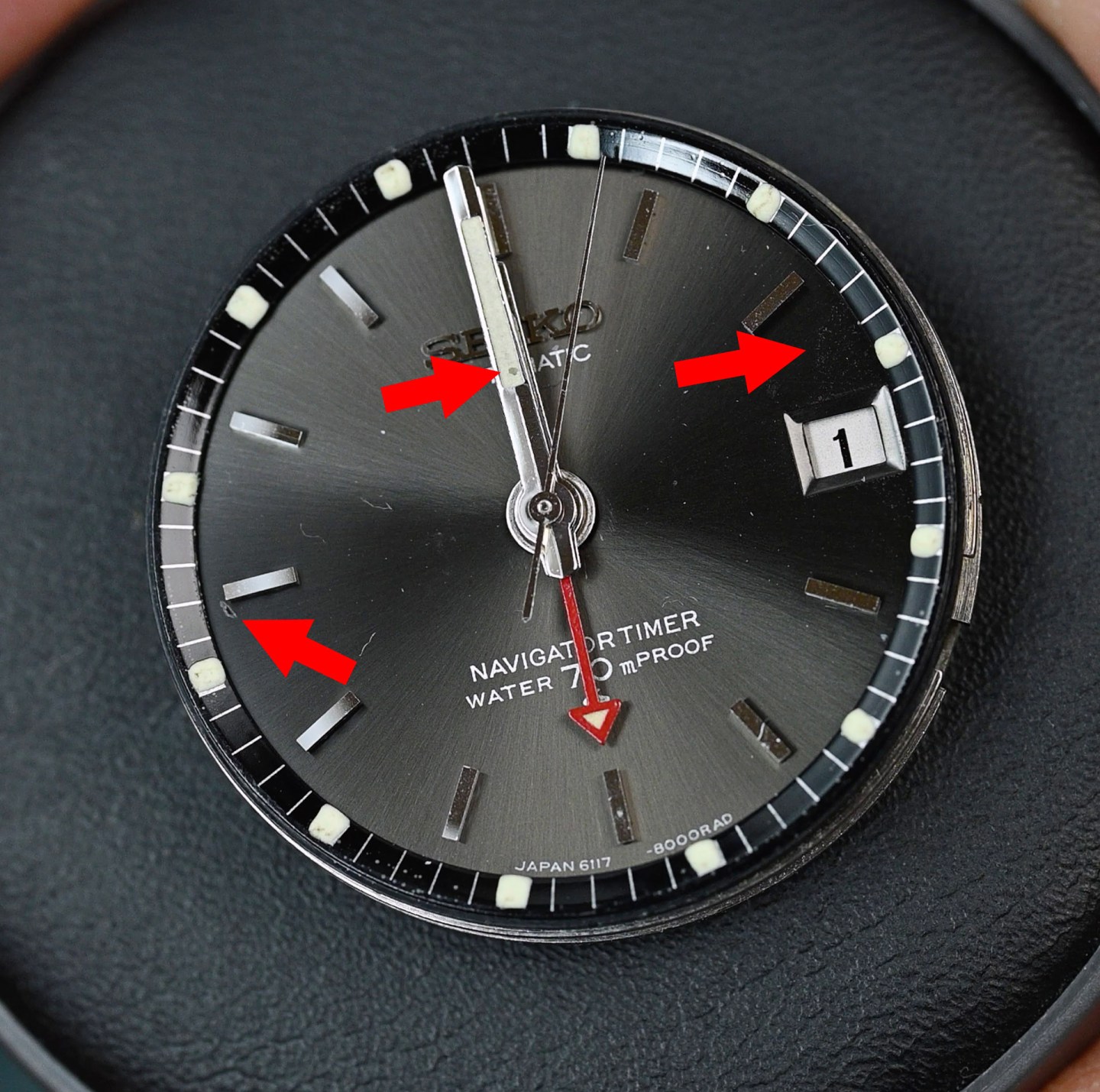 A ghost bezel Seiko Navigator Timer 6117-8000 from 1969 | Adventures in ...