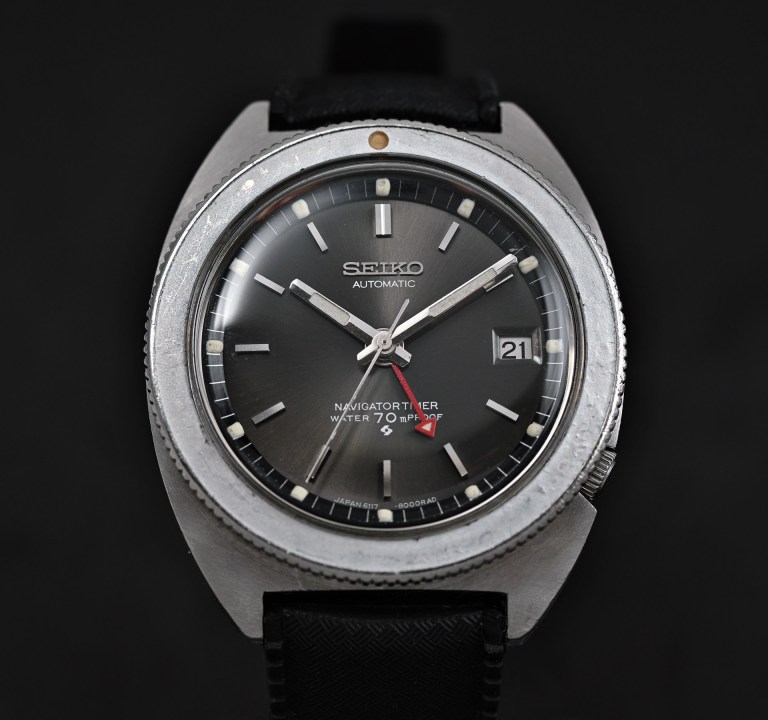 A ghost bezel Seiko Navigator Timer 6117-8000 from 1969 | Adventures in ...