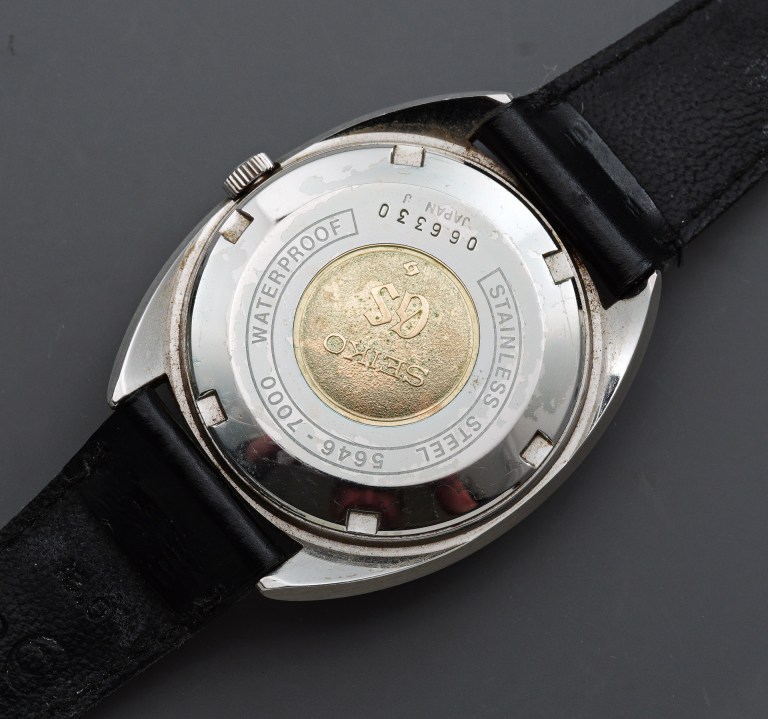 A Grand Seiko 5646-7000 from June 1970: the third generation automatic ...